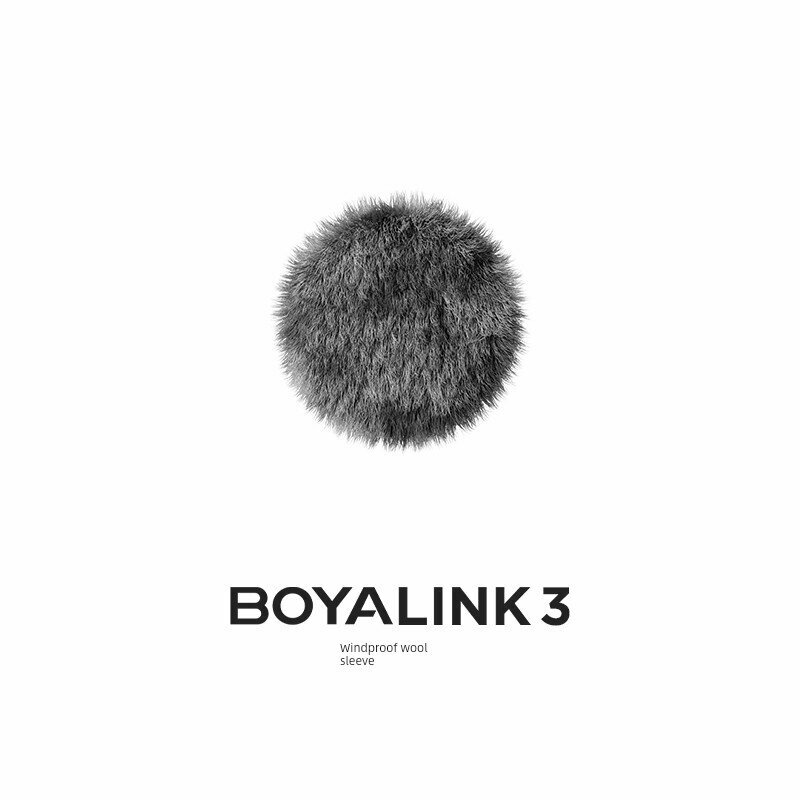 Беспроводной микрофон BOYALINK 3/BOYAMIC 2: передатчик, приемник, адаптер, кабель, аксессуары BOYALINK3 ветрозащитный