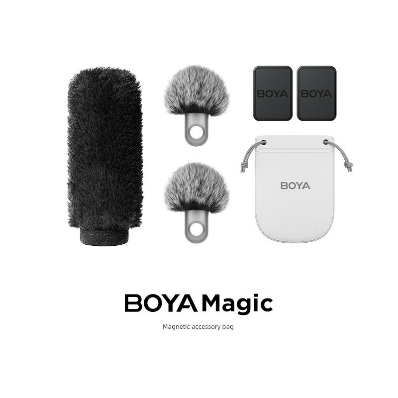 Комплект аксессуаров магнитного крепления BOYA Magic для беспроводного микрофона