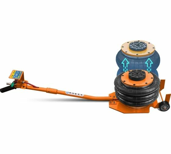 Домкрат подкатной пневматический, 3т Partner