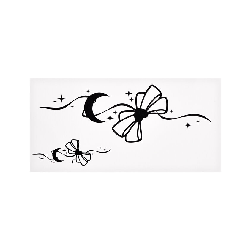 Татуировка для тела DECO. переводная (bows)