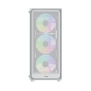 Корпус Ocypus корпус Ocypus Gamma C50 WH ARGB, MATX, USB3.0*1+USB2.0*2, FRONT 3x120mm ARGB, REAR 1x120mm ARGB