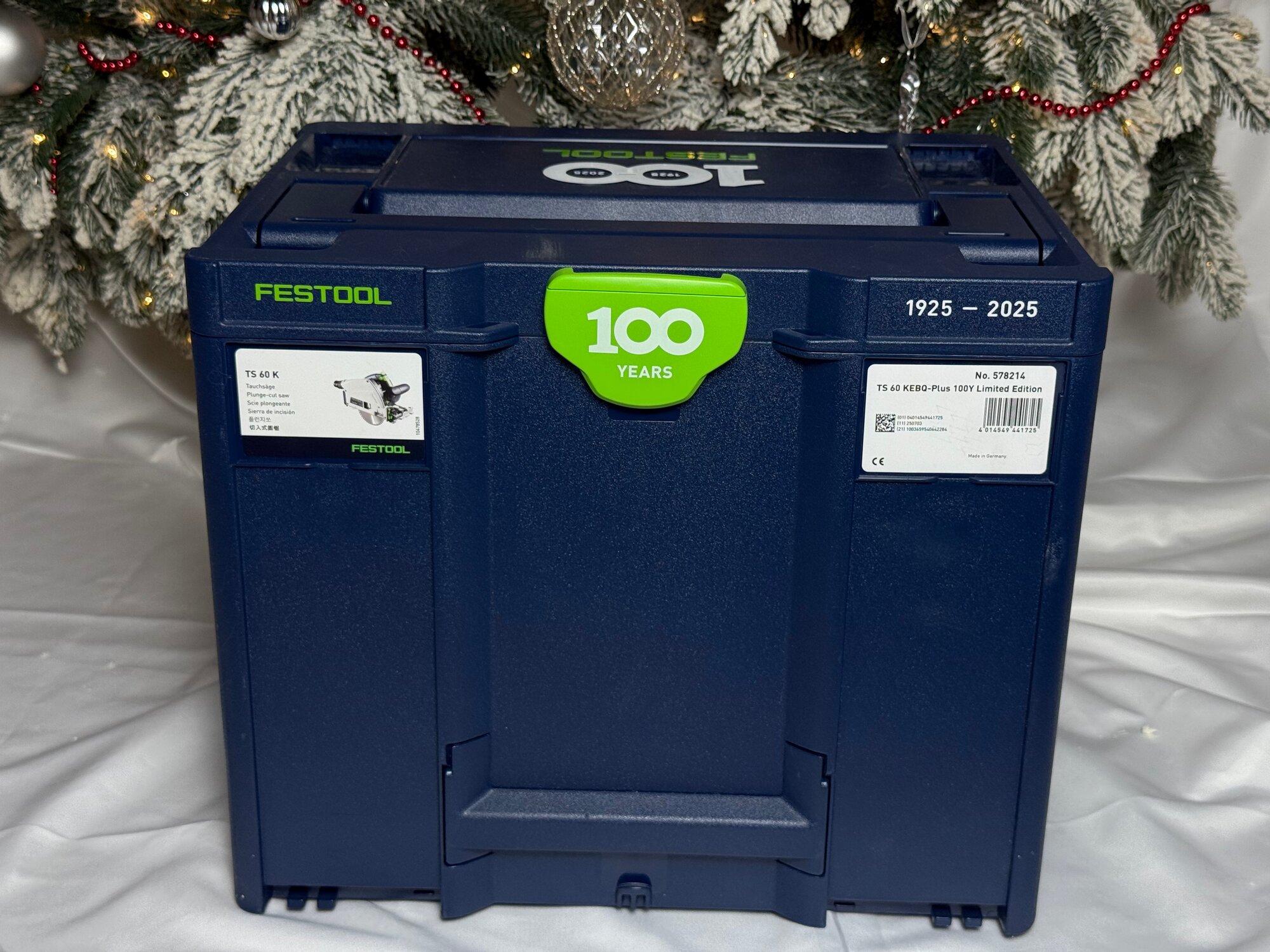 Погружная пила Festool TS 60 KEBQ-Plus Limited Edition 578214