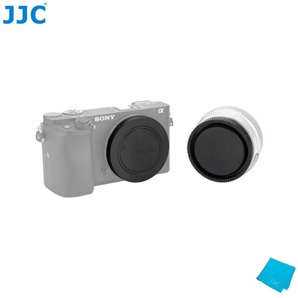 Крышка байонета камеры и задняя крышка объектива, 2 комплекта для Sony E-mount (замена ALC-B1EM / ALC-R1EM)
