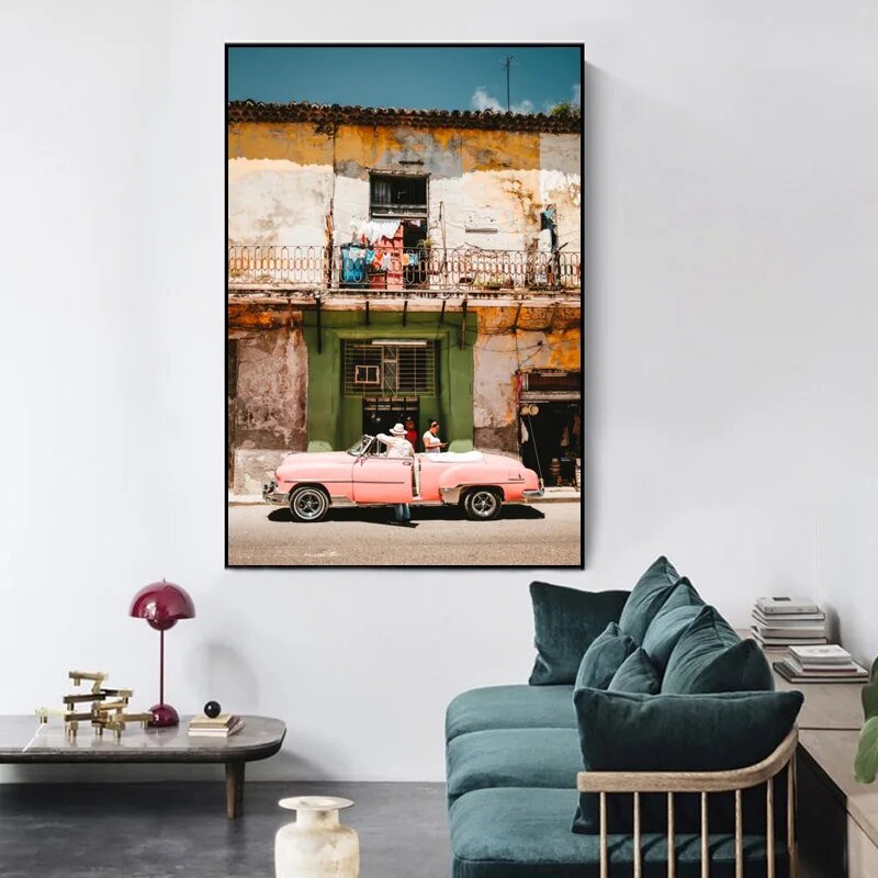 Картины Кубы на холсте Белый, 202212-2, 20X30CM No Frame