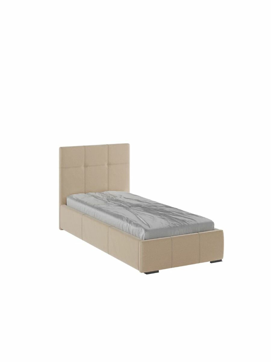 Домани, кровать интерьерная Рио, 0,9 м, с подъемным механизмом, 1060х1050х2230, Бежевый