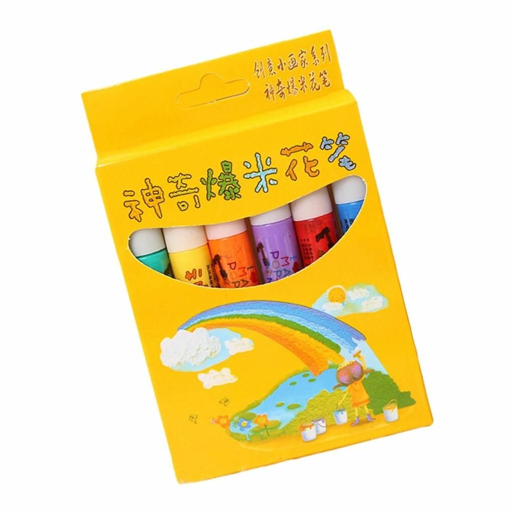 Многоразноцветные фломастеры с эффектом свечения в темноте