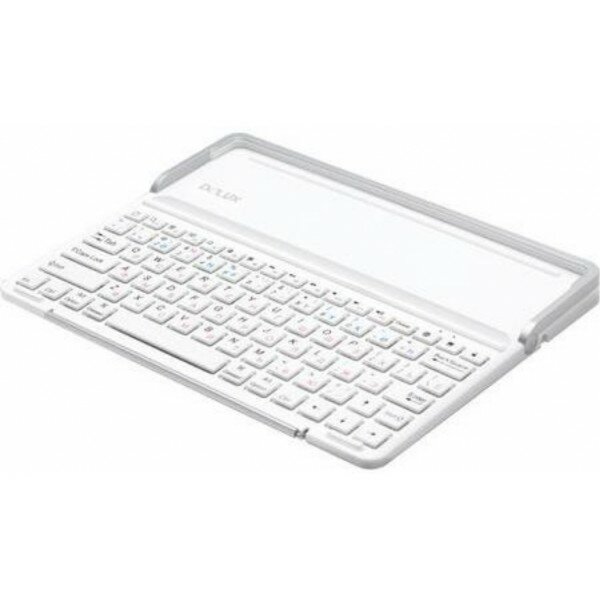 Клавиатура Delux iStation беспроводная, Bluetooth, белый