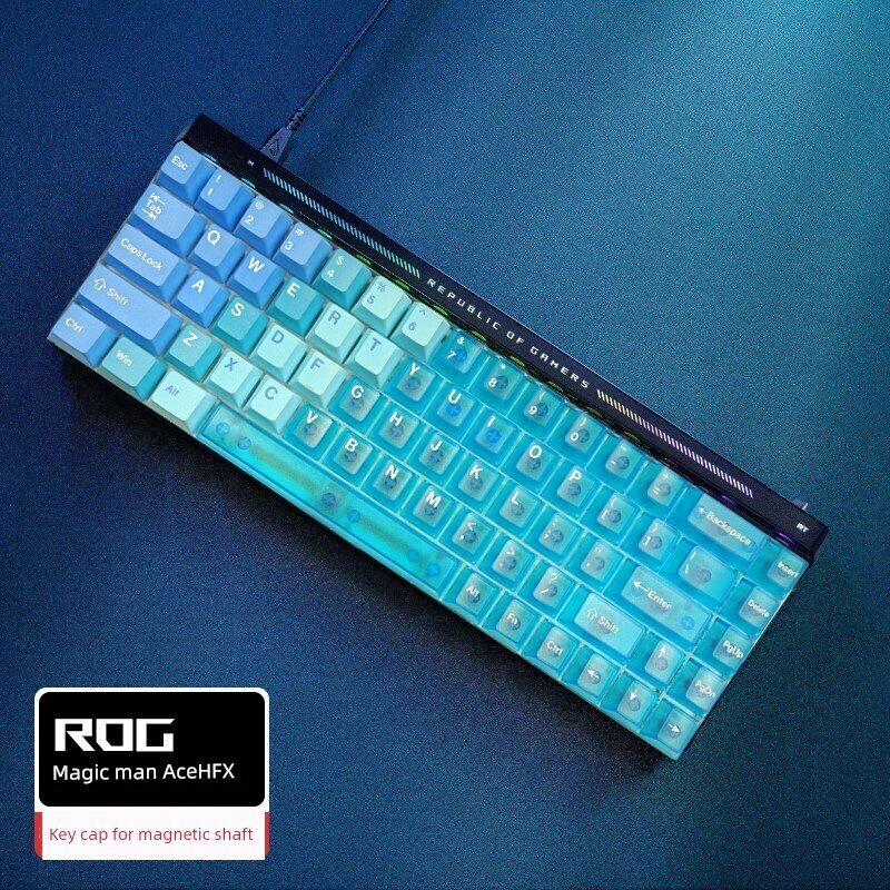 Кейкапы Hawaii 2.0 поддерживают Wooting Night Demon EZ63, ACE68, MADE68, Magician, RS7, F87, RS6. Blue Mage Ace HFX с