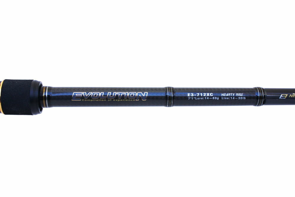 Кастинговое удилище Hearty Rise Evolution III E3-712XC тест 14-80 г длина 216 см