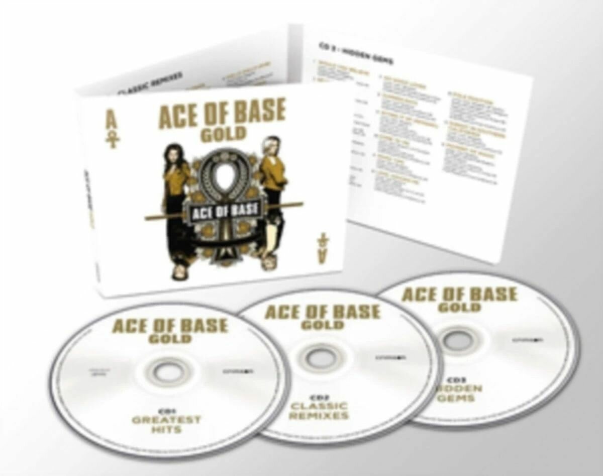 Ace Of Base: Gold (3CD), 2019, Demon, Digipack Диск Музыкальный