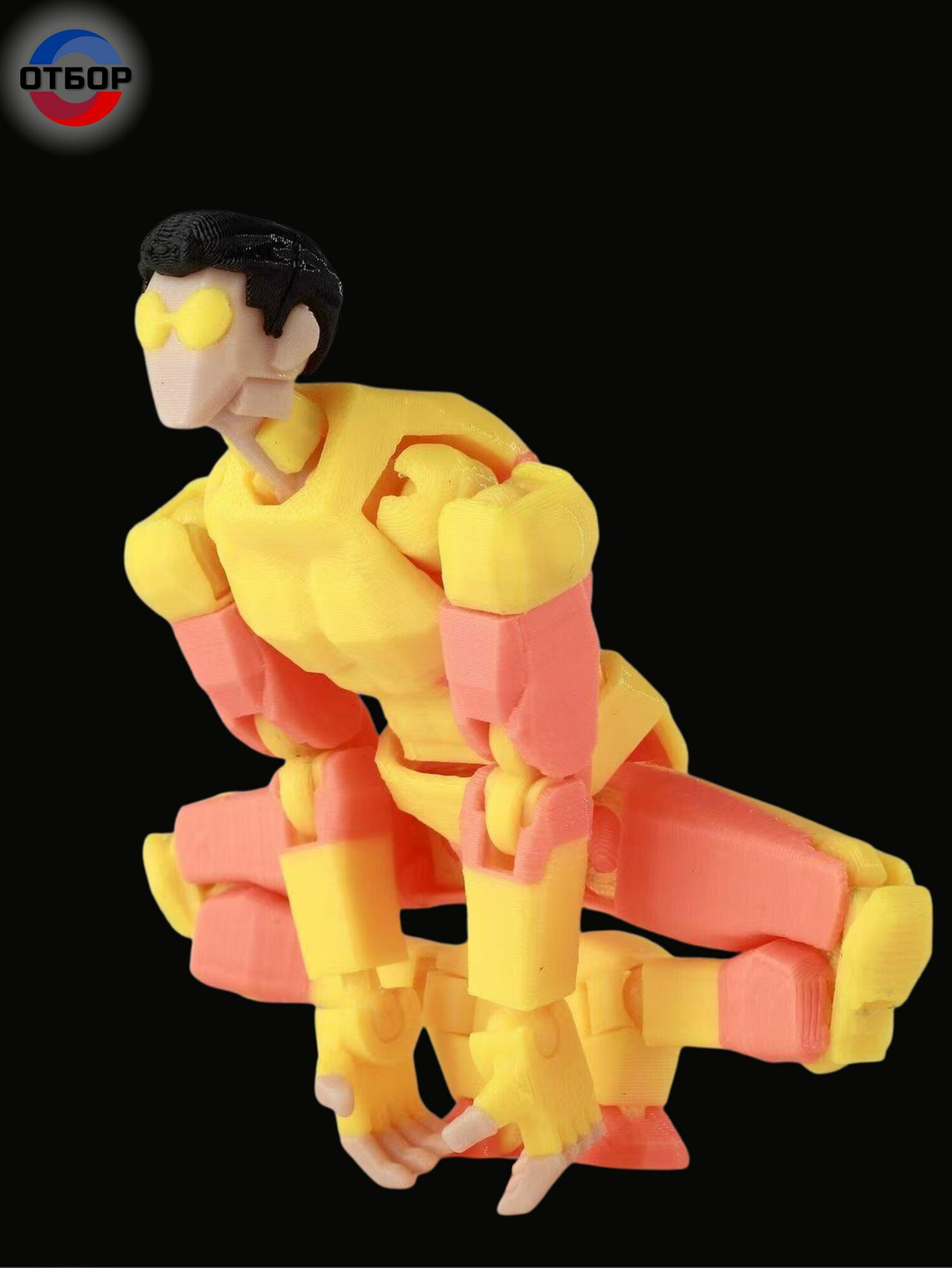 Подвижная фигурка Буллетпруф Марк из Неуязвимого , Invincible Bulletproof Mark, Lucky Dummy 13