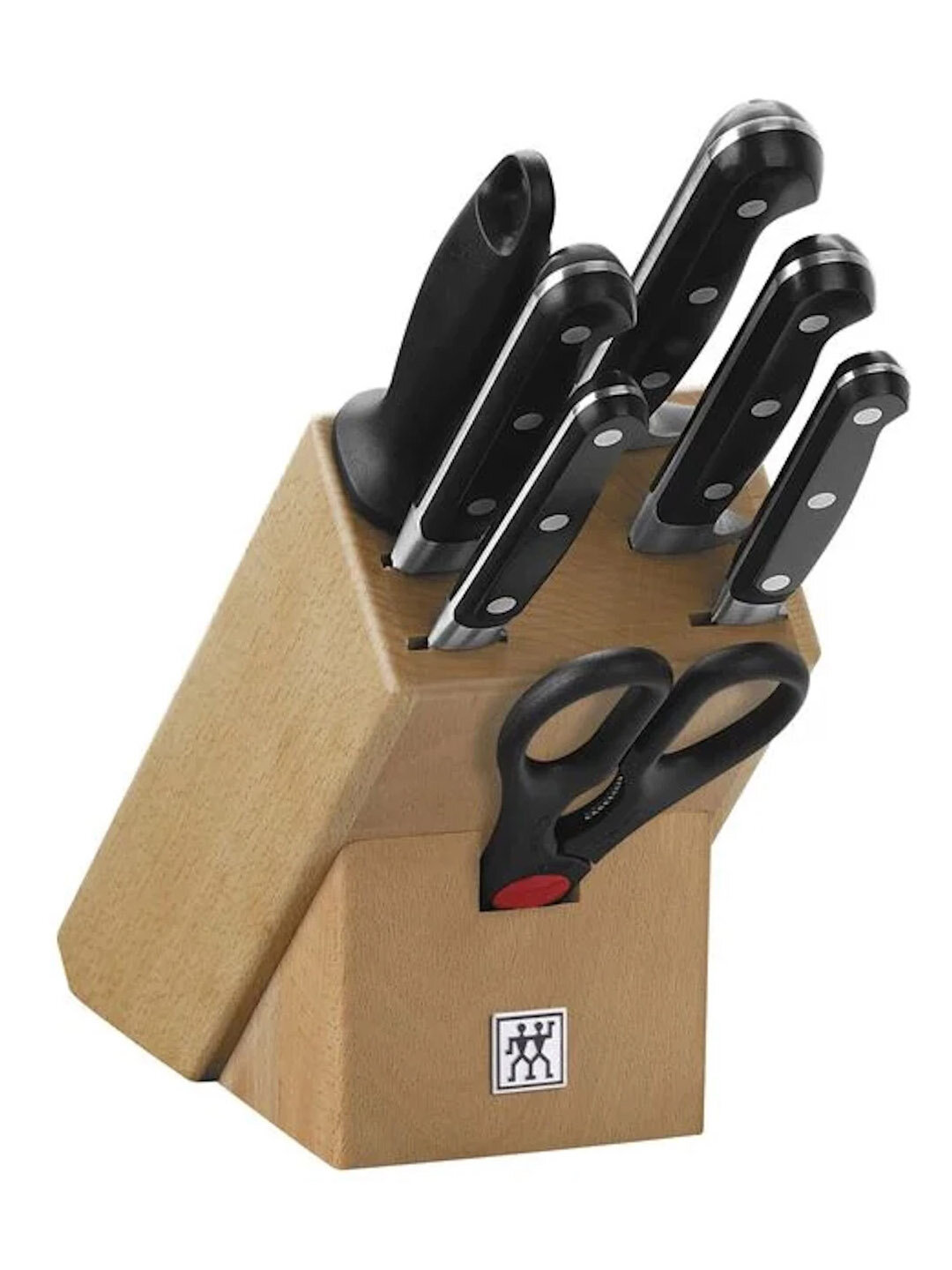 Набор кухонных ножей Zwilling Professional S, 7 предметов в подставке