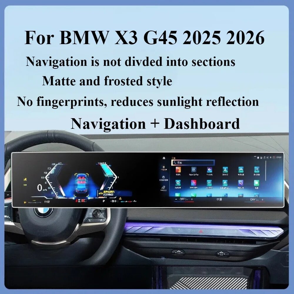 ЖК-дисплей для BMW X3 G45 2025-2026, навигация, Frosted style, Left-hand drive