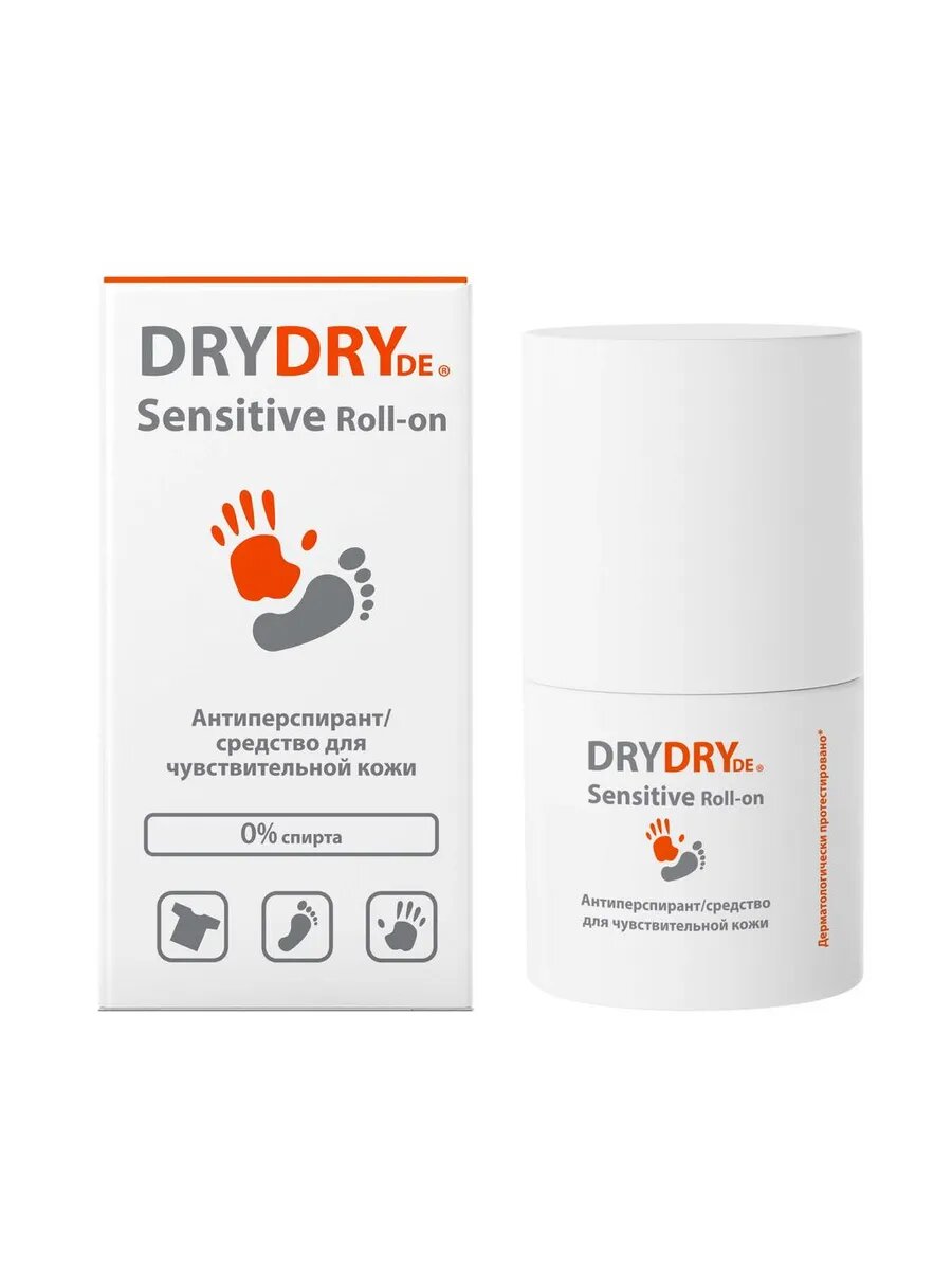 Dry Dry de Sensitive средство для чувствительной кожи, 50 мл