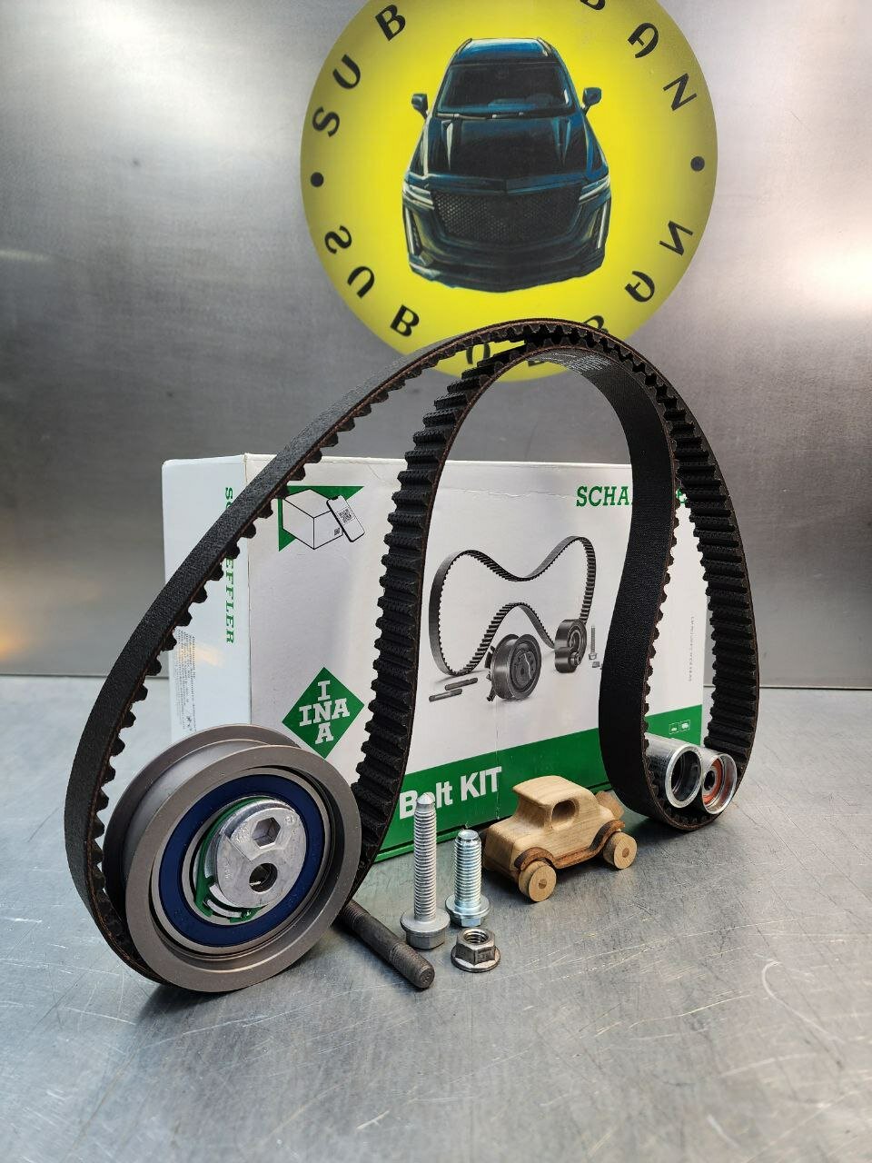 Комплект ремня ГРМ INA 530044510 Шкода Октавия Октавия RS, Фольксваген Гольф Гольф GTI Джетта Пассат, Ауди A3 A4 A6 (2.0 TFSi Gti) INA 530044510