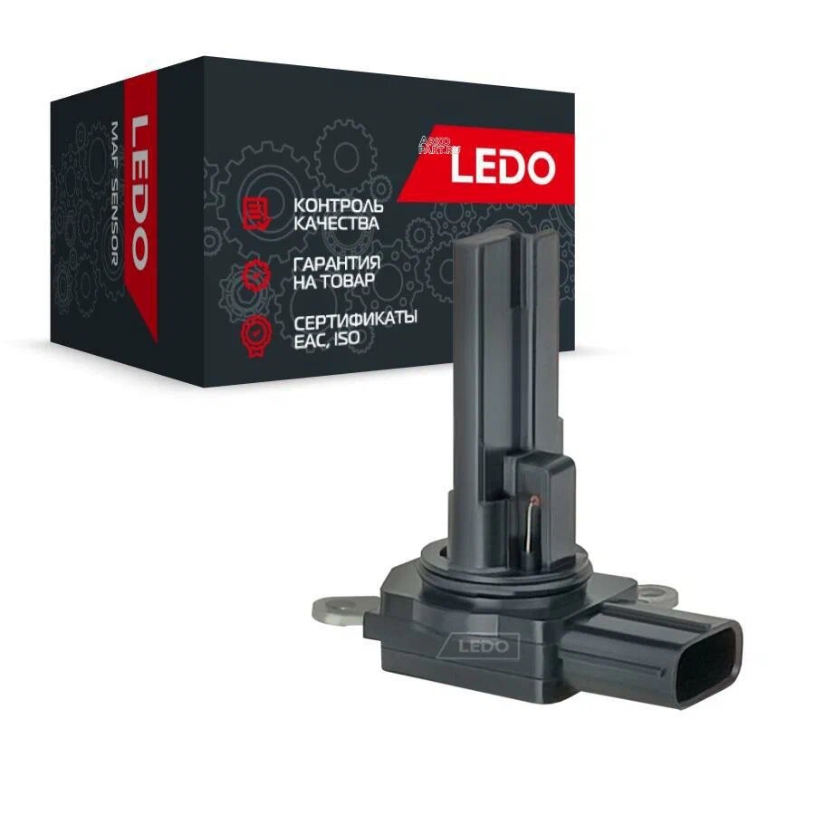 Датчик массового расхода воздуха LEDO 80106LSPA Lexus Is, Rx, Toyota Auris, Camry, Corolla, Highlander, Rav4, Yaris 1.4-5.0 05->