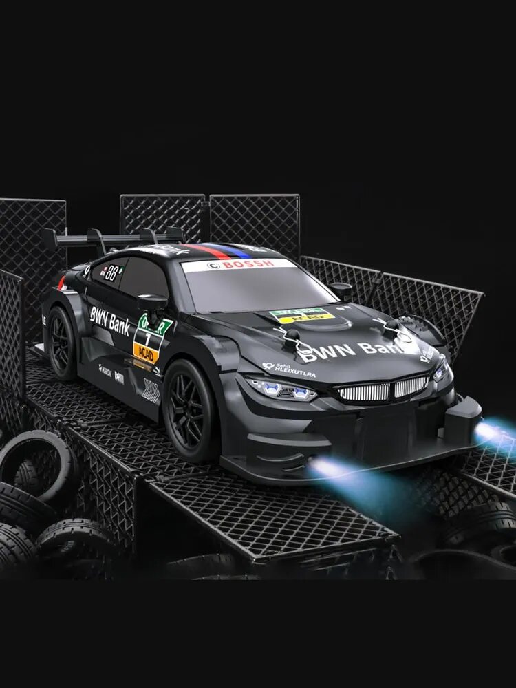 Радиоуправляемый дрифт-кар BMW 1:24, черный цвет