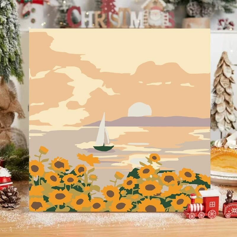 Цифровая живопись по номерам DIY