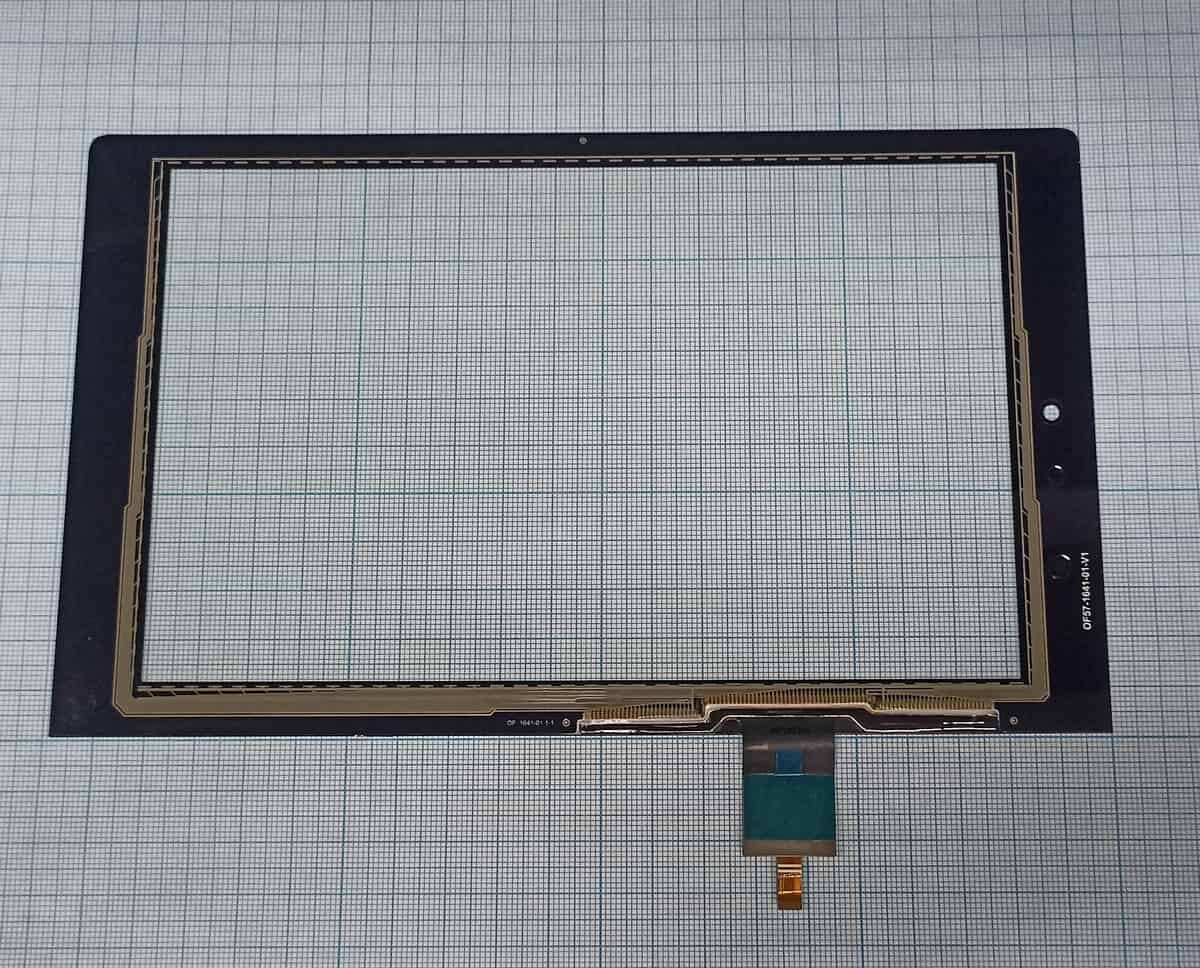 Тачскрин для планшета Megafon Login 4 (HK70DR2671-V02) (черный)