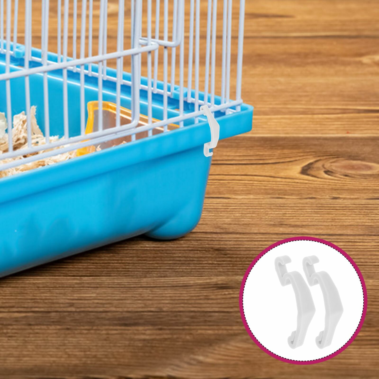 Прочные Крепления Для Клетки, Устойчивые И Безопасные, 20 Штук В Упаковке