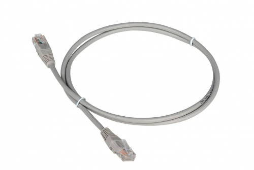 Патч-корд Lanmaster TWT2-45-45-7.0-GY UTP ПВХ RJ-45 - RJ-45 кат.5E 7м серый