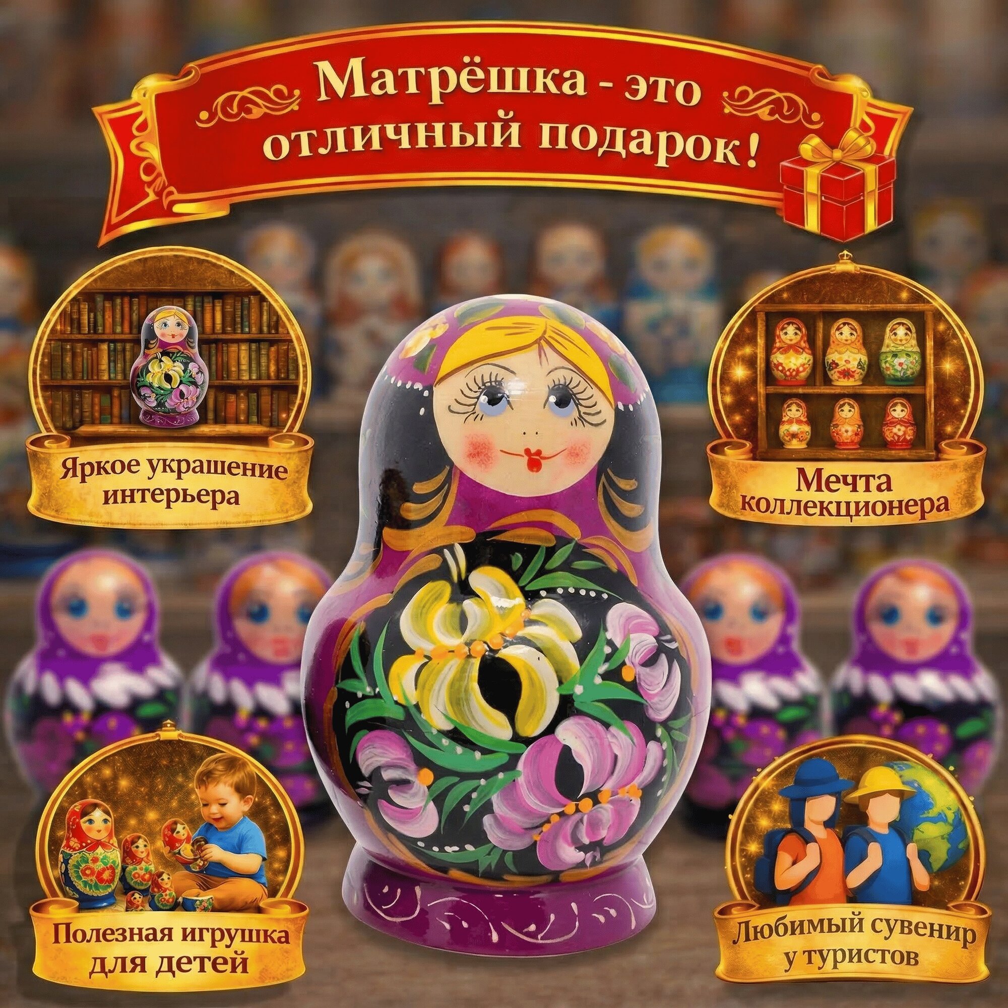 Матрешка Ирина Семеновна — фото 1