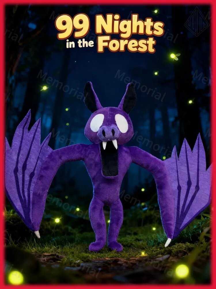 Мягкая игрушка 99 ночей в лесу роблокс roblox Batgirl плюшевая подушка