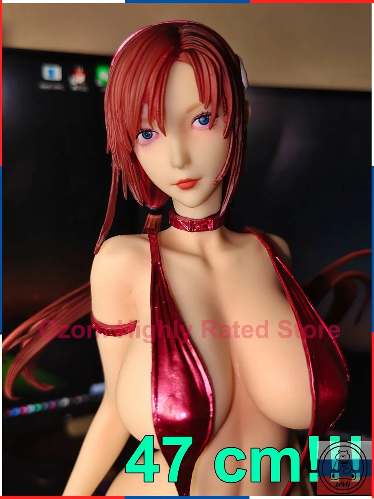 47cm /Фигурка Мана Нами; Mana Nami Swimsuit figure; аниме коллекционная статуэтка
