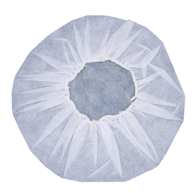 100 шт./пакет одноразовый чехол для наушников нетканый наушник-подушка 10-12 см гарнитура одноразовые чехлы для наушников