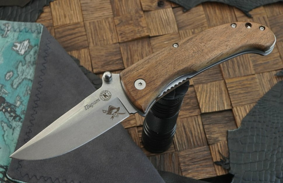 Складной нож Кизляр Пират, сталь AUS-8