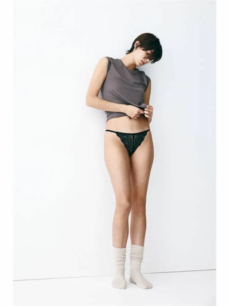 Трусы стринги H&M, 3 шт