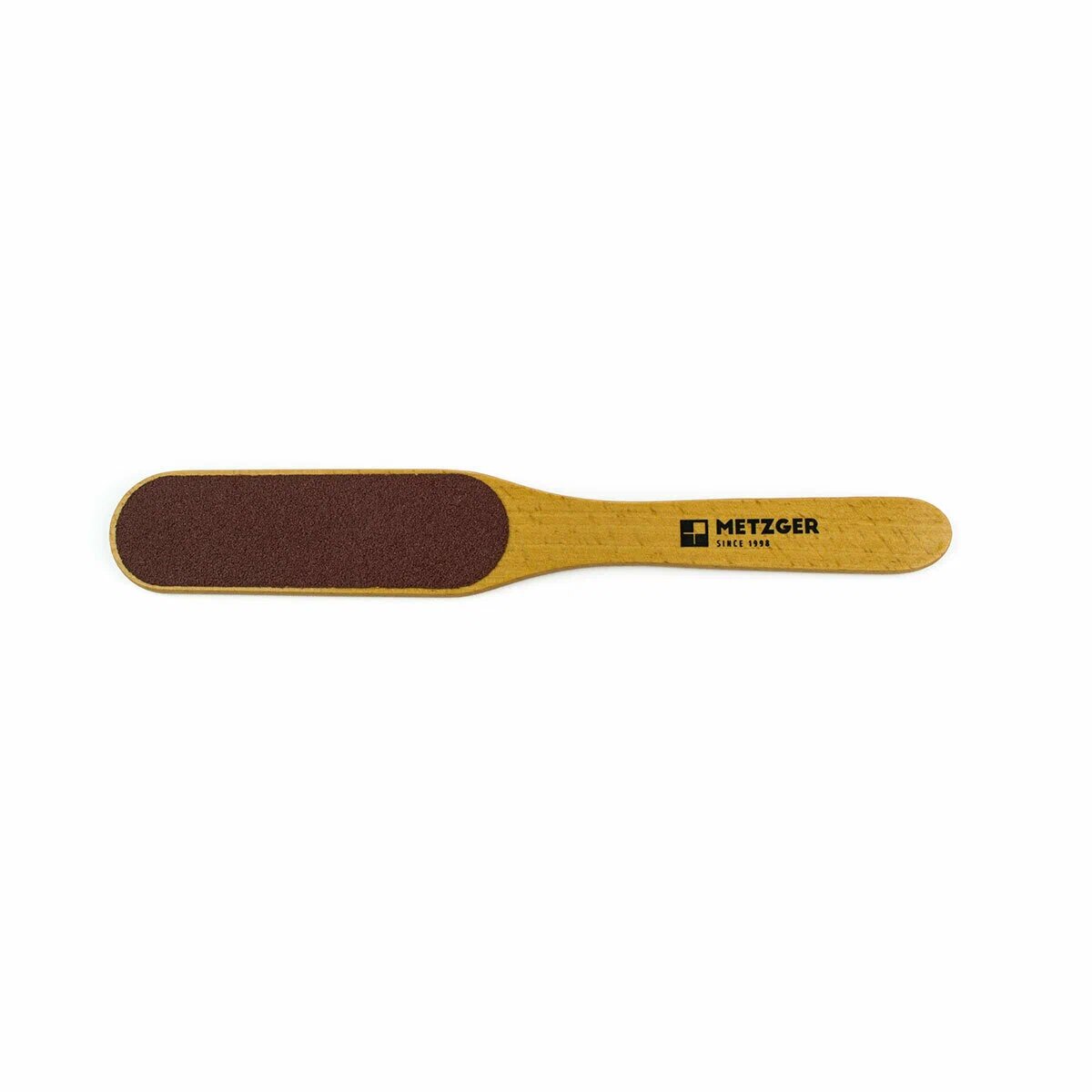 Терка Metzger PF-932-W деревянная для педикюра, двухсторонняя ,