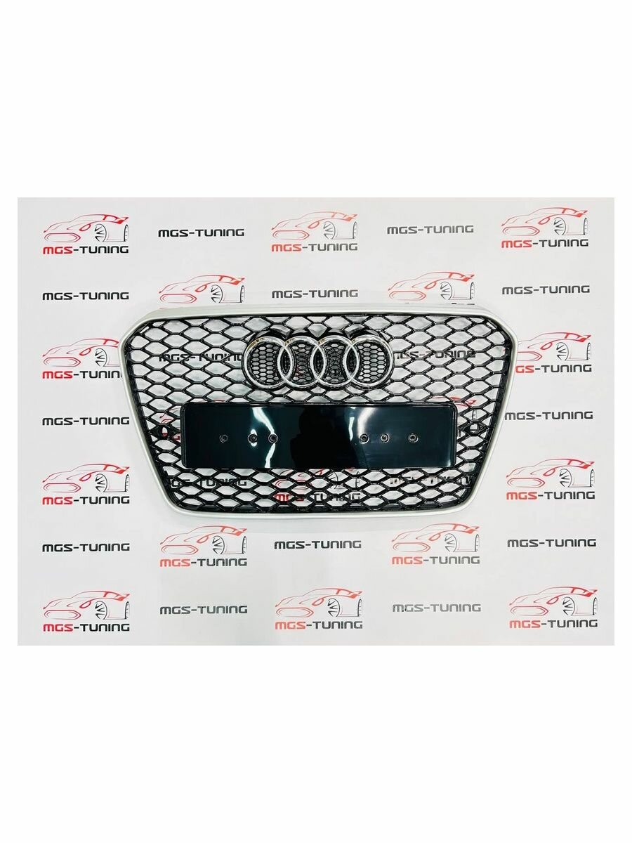 Решетка радиатора для Audi A5 11-16гг. в стиле RS5 style #3