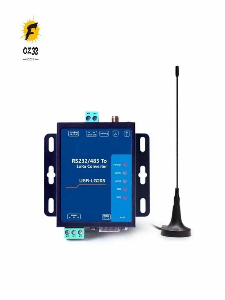(A R Q K) -LG206 Последовательный Преобразователь RS232 RS485 В LoRa Точка-Точка (ЕС)