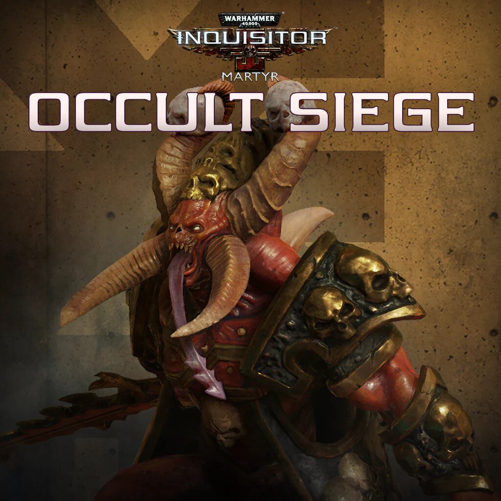 Дополнение Warhammer 40,000: Inquisitor - Martyr | Occult Siege, цифровое издание PlayStation 4, регион Турция / код пополнения баланса