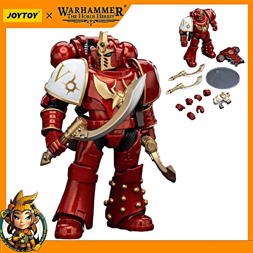 Аниме фигурки Warhammer Ересь Хоруса JOYTOY 30K 1/18 Тысяча сыновей Оккультное общество Кхенетай Клинок Кхенетая