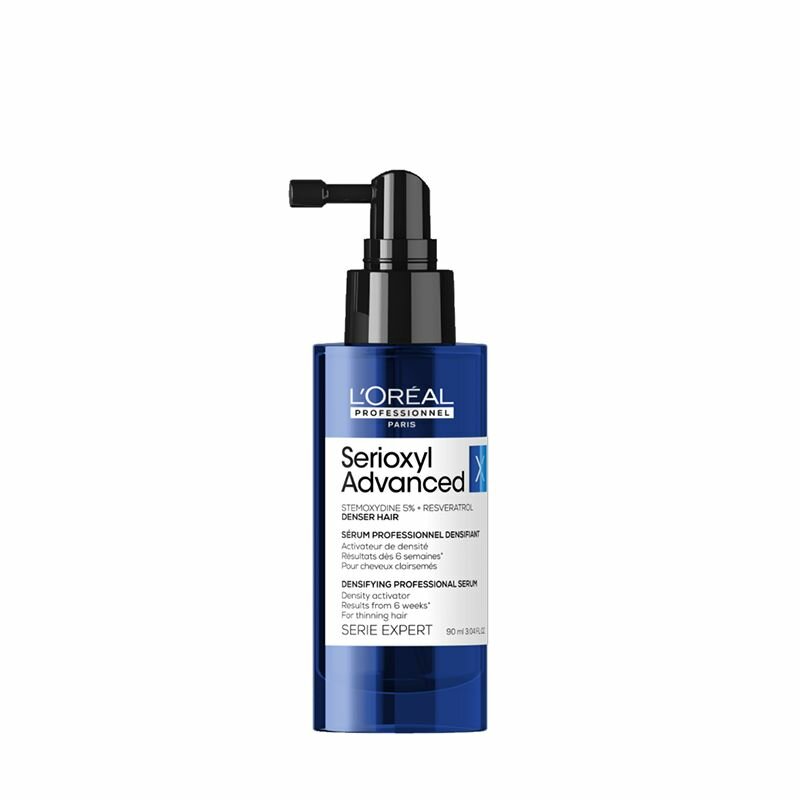 Сыворотка для уплотнение, восстановление объема и против тонкости волос Loreal Professionnel Expert Serioxyl 90 мл