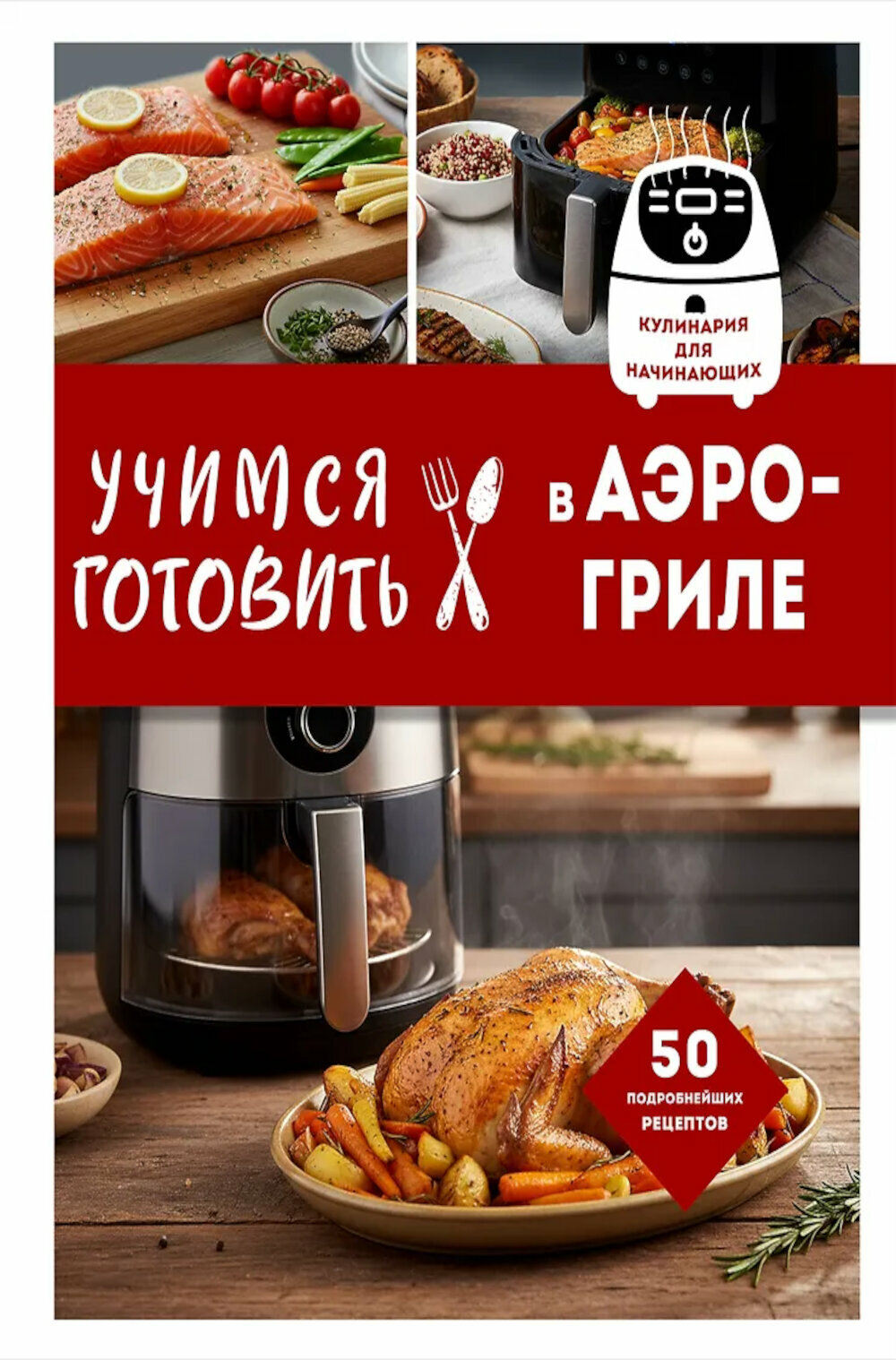 Учимся готовить в аэрогриле. Ивенская О. С.