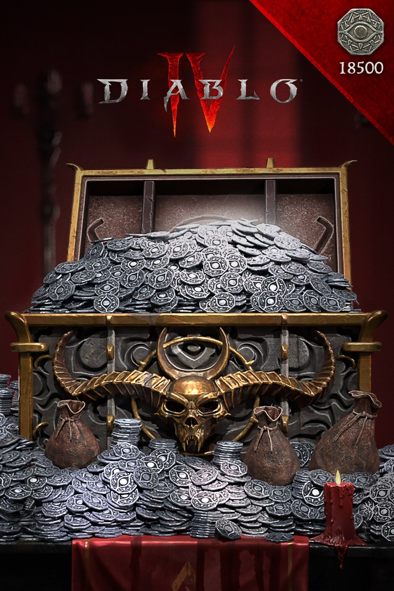 Diablo IV - 18500 Platinum: 15000 + 3500 Platinum Bonus — Xbox Series X|S, Xbox One — Цифровая версия