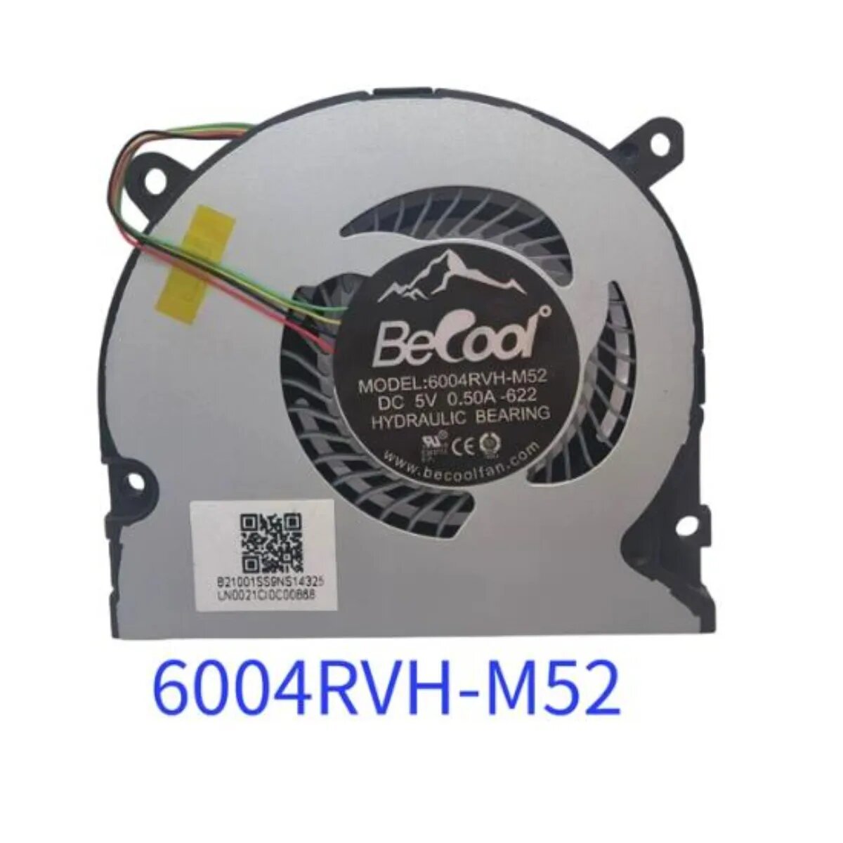 WYORESY Охлаждающий вентилятор для ноутбука B65D5HB23S7 6004RVH-M58 6004RVH-M52 6004RVH-M52