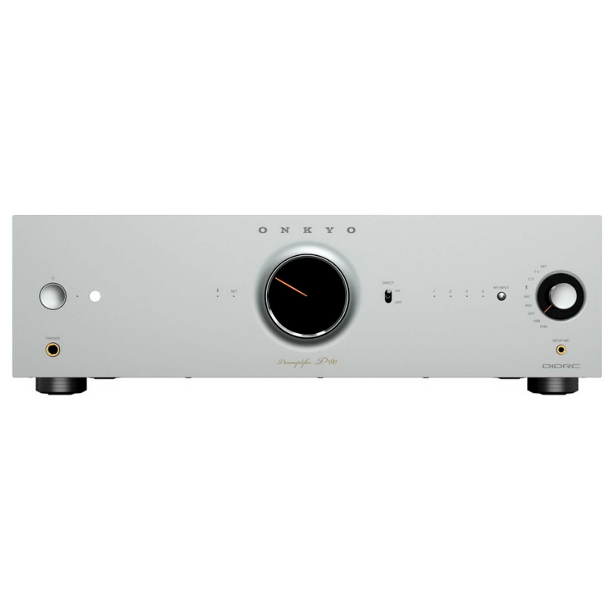 Предварительный усилитель Onkyo Icon P-80 silver, Wi-Fi, AirPlay 2, Chromecast, Bluetooth