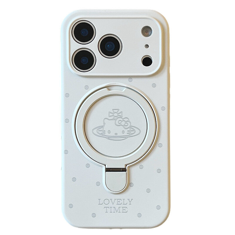 Чехол для телефона в корейском стиле, простой, Hello Kitty Planet, совместимый с Apple 16 Pro Max, iPhone 13, новый 15 для женщин, 14 Pro