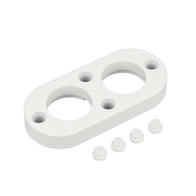 Крепление ARL-WAVE-1815-S-2-KIT White комплект метал. бел. Arlight 050426
