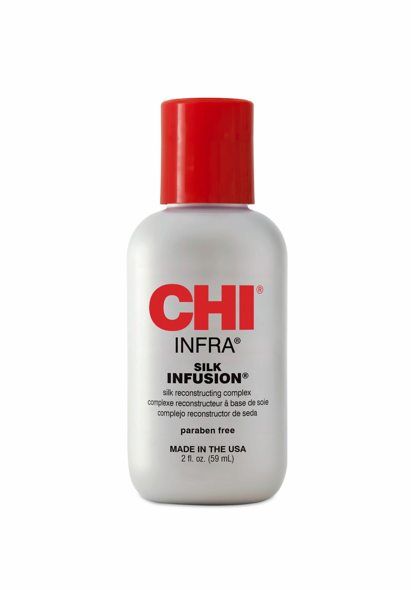 CHI INFRA Гель Шелковая Инфузия, жидкий шелк для волос, 59 мл