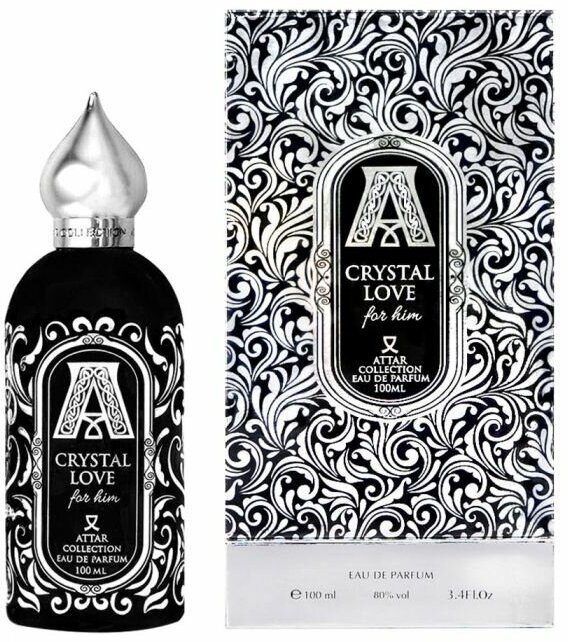Парфюмерия ATTAR COLLECTION CRYSTAL LOVE FOR HIM (127697 туалетные духи 100 мл)