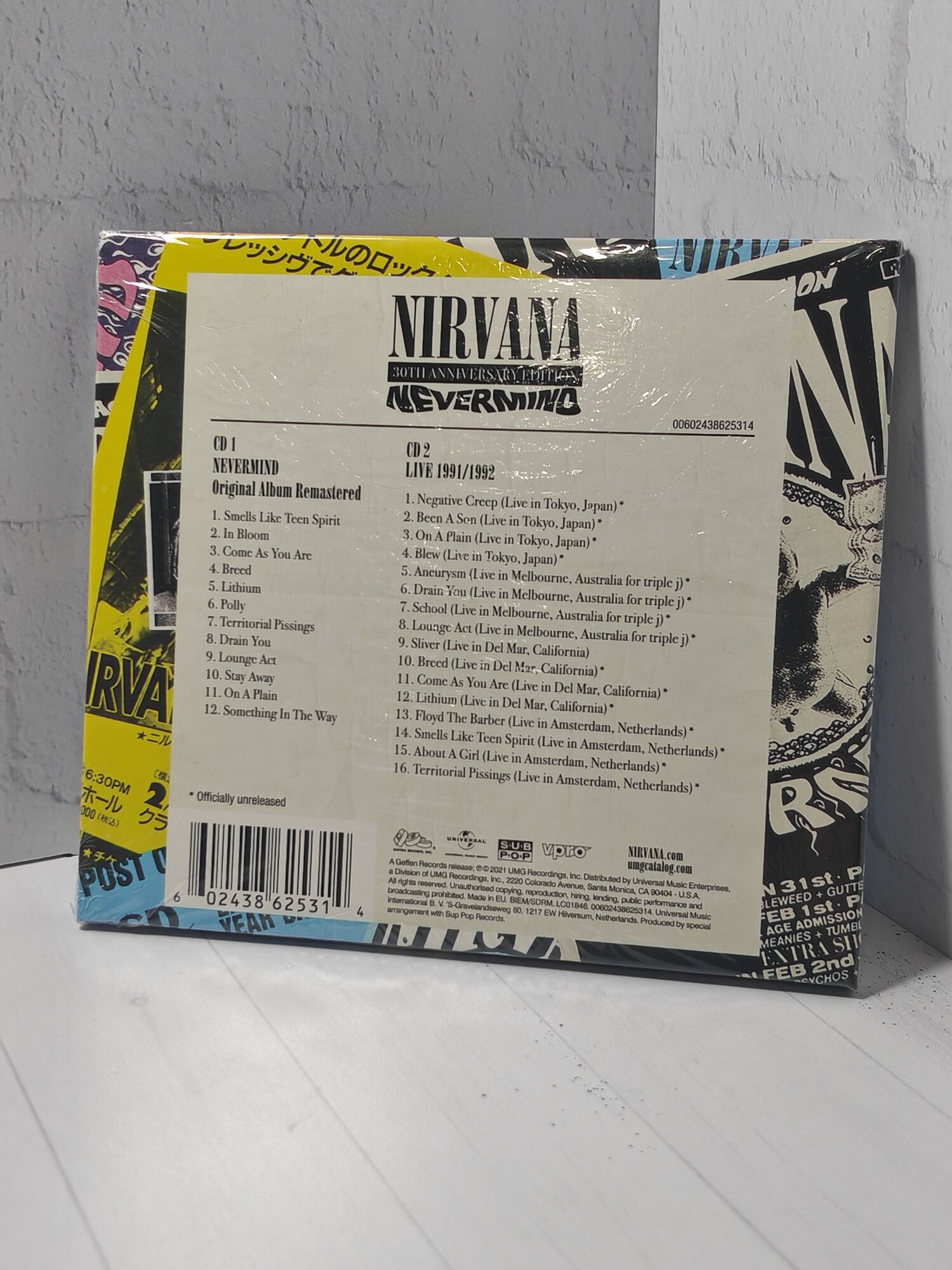 Диск Nirvana - Nevermind 2CD — фото 1