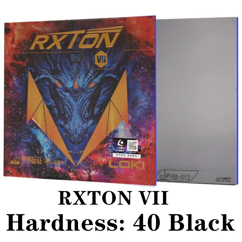 LOKI RXTON 7, резиновая губка для настольного тенниса Fast Attack, оригинальная губка для пинг-понга LOKI