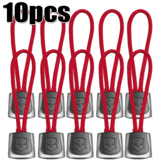 10шт шнурков для ножей Victorinox красные
