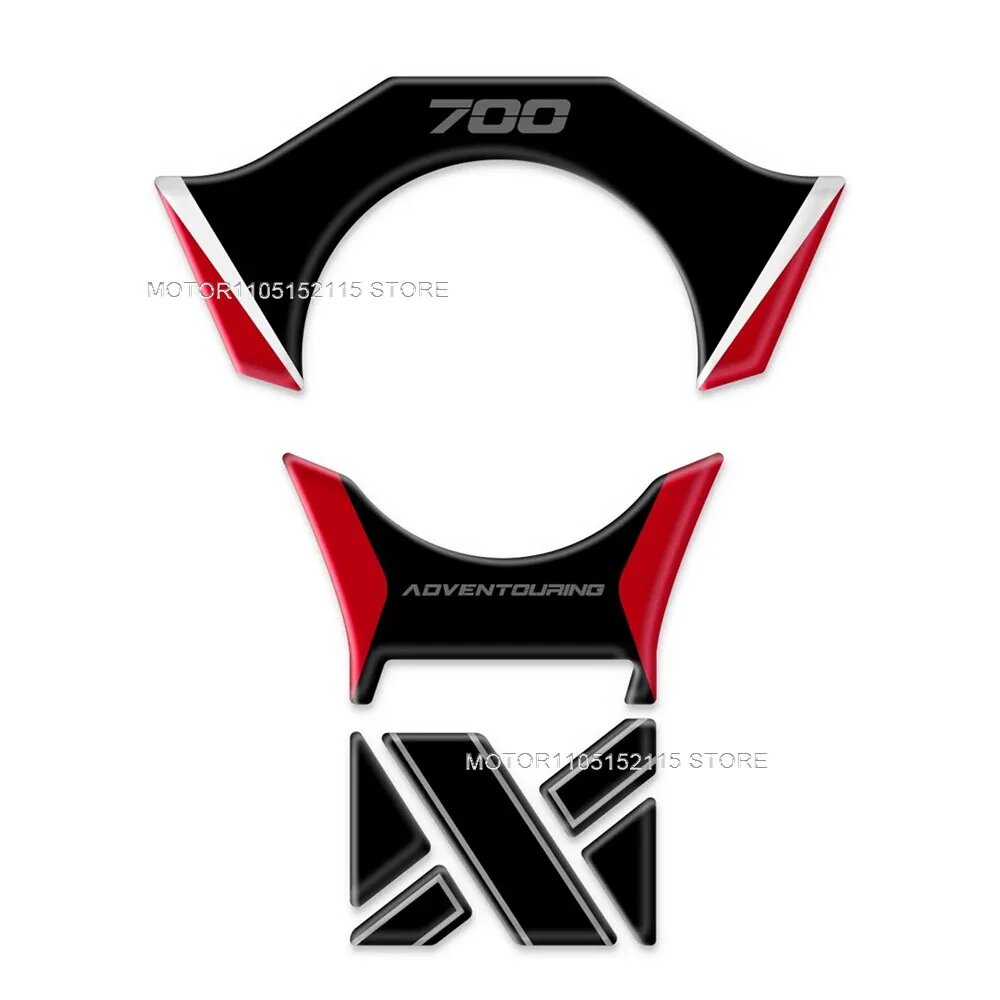 Наклейка-протектор на топливный бак X-Cape 700, 3D-наклейка для защиты коленей, наклейки-декали для Moto Morini X-Cape 700