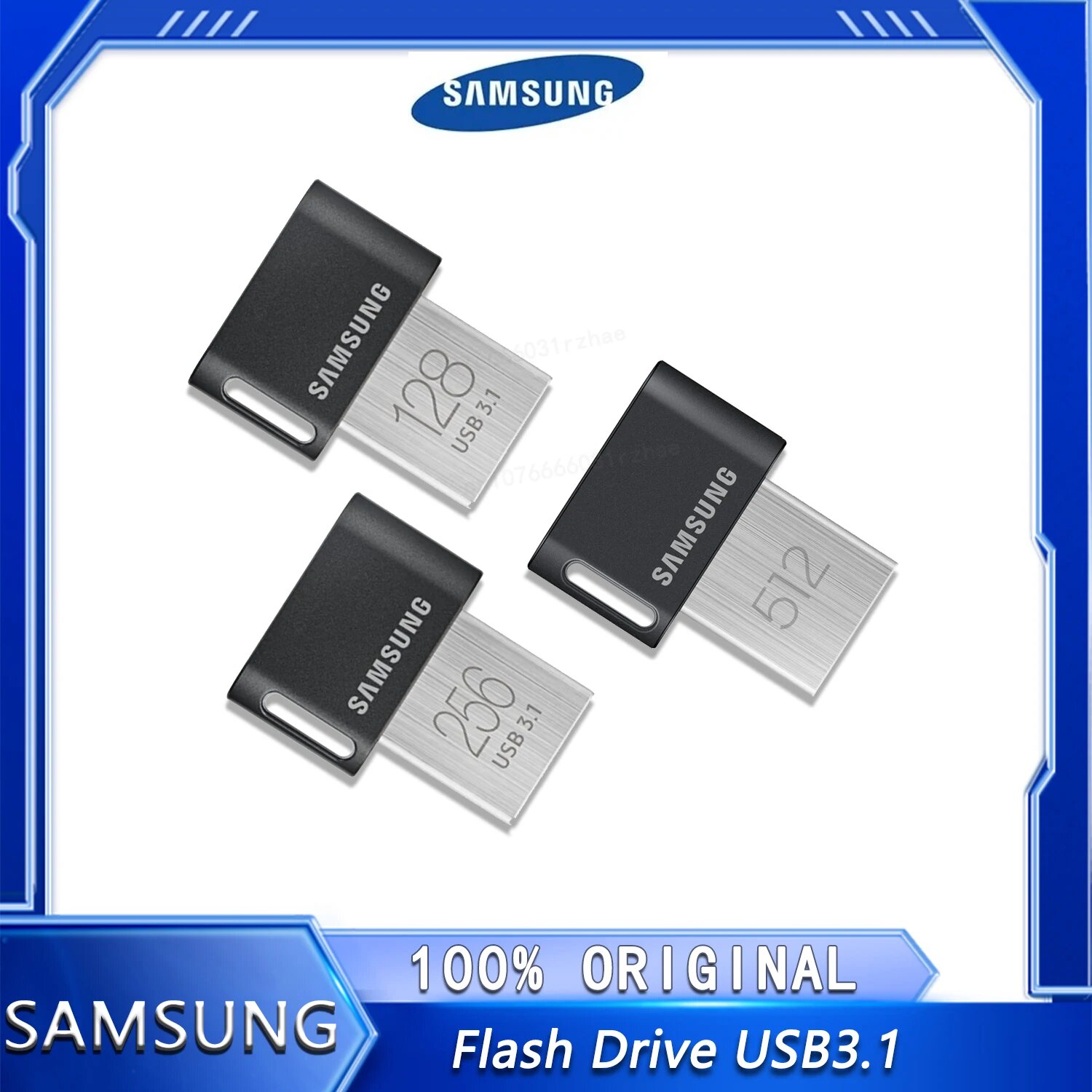 Samsung USB 3.1 FIT Plus флешка металлическая 512GB